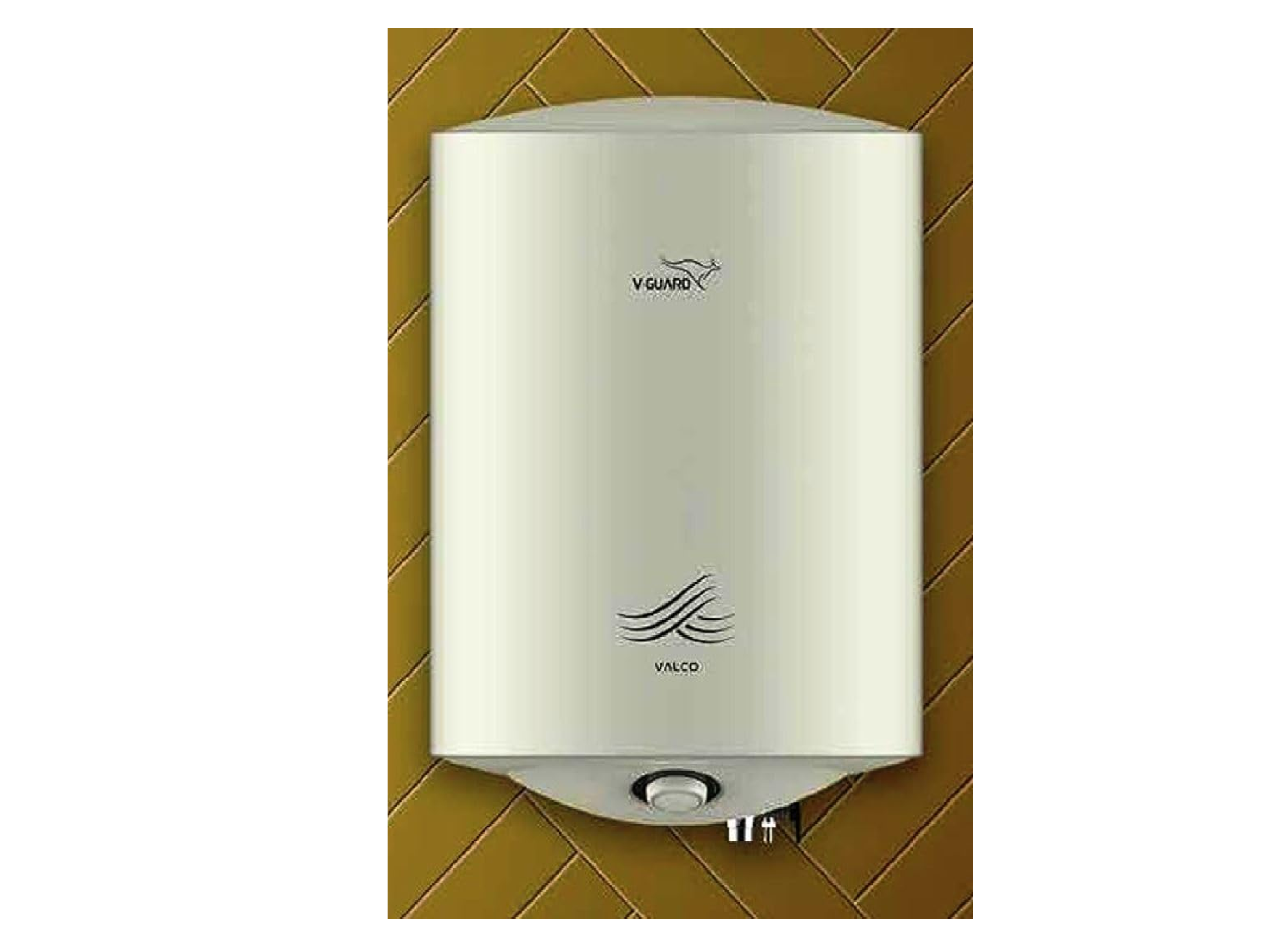 V-Guard V Guard Valco Wall Mounted Water Heater 6 Litre, White ...