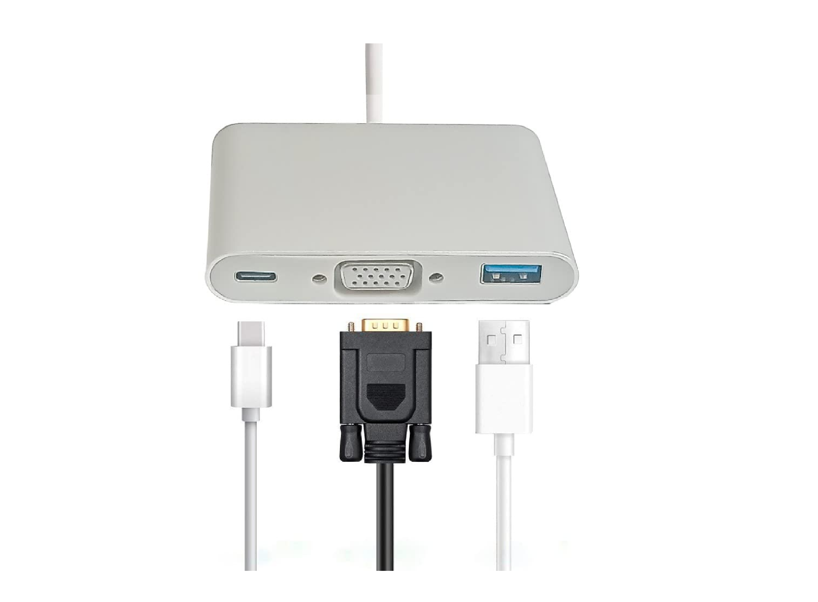 Multybyte USB 3.1 Type-C to VGA, USB 3.0 and Type-C Multiport for ...