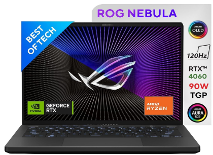 ASUS ROG Zephyrus G14, AMD Ryzen 9 8945HS Gaming Laptop(NVIDIA RTX 4060 ...