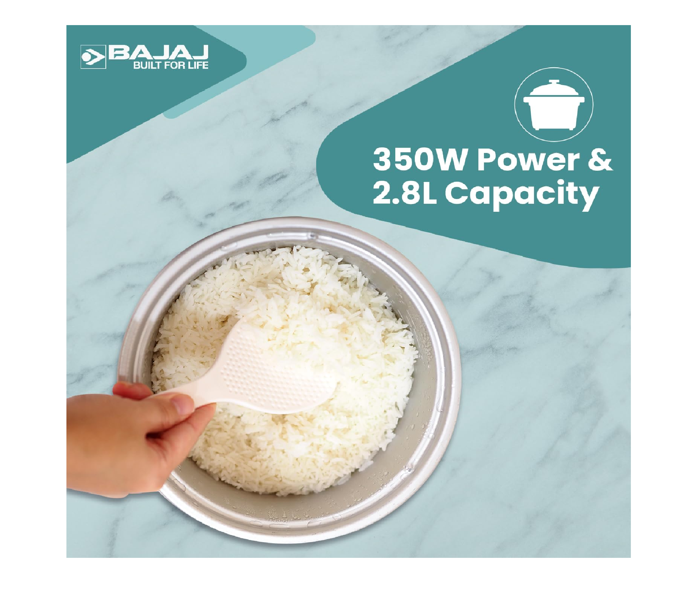 BAJAJ NEW RCX 3 Electric Rice Cooker – Neural Systems